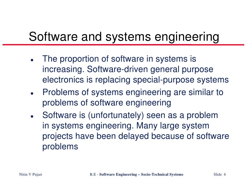 Socio Technical Systems