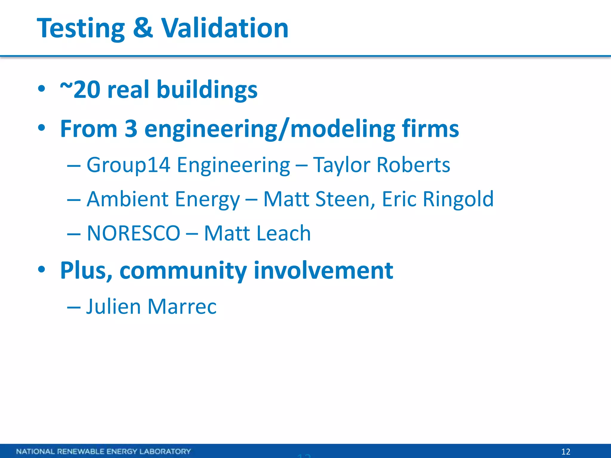 Whole Building Modeling Using OpenStudio | PDF