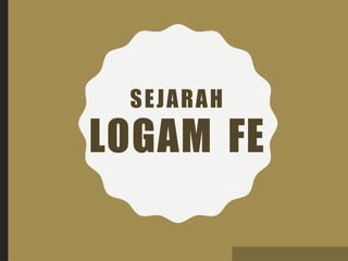 besi dan logamnya serta senyawa turunanannya | PPTX
