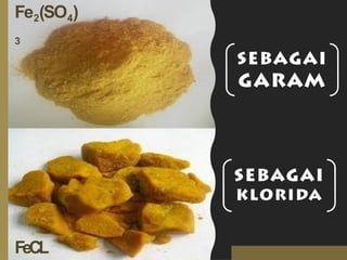 besi dan logamnya serta senyawa turunanannya | PPT