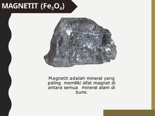 besi dan logamnya serta senyawa turunanannya | PPTX
