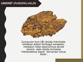 besi dan logamnya serta senyawa turunanannya | PPTX
