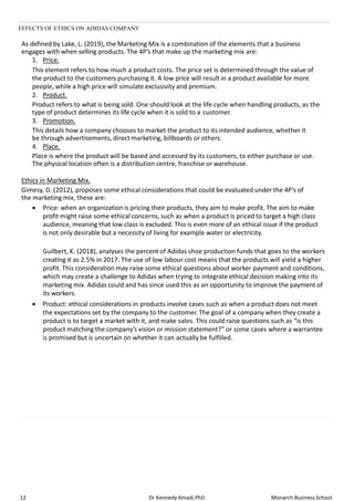 Business Ethics &Corporate Social Responsibility | PPTX