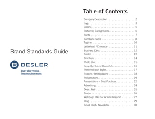 BESLER Brand Guide | PPT