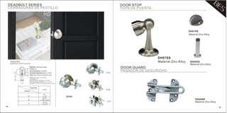 Handle lock catalog form BES hardware | PDF