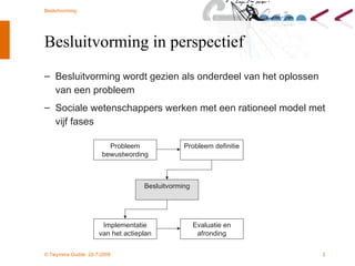 Besluitvorming | PPT | Science