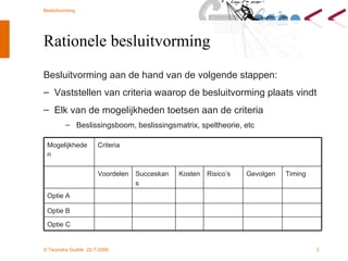 Besluitvorming | PPT | Science