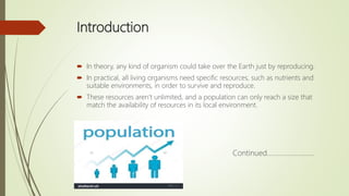 Exponential And Logistic Population Growth
