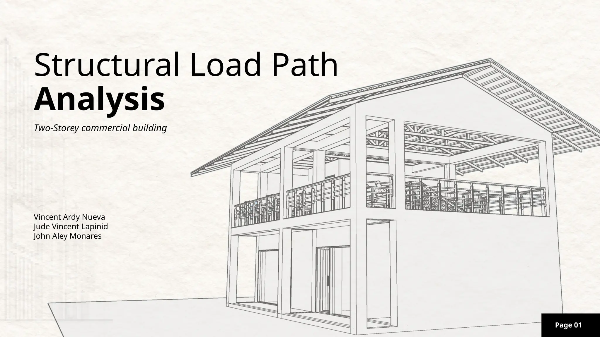 two storey residential building load path analysis | PPTX