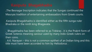 Besnagar Inscription.pptx | Hinduism | Religion & Spirituality