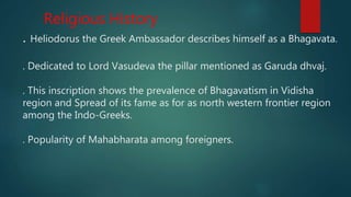 Besnagar Inscription.pptx | Hinduism | Religion & Spirituality