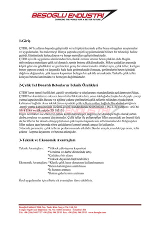 Besoglu çelik tel donatılı zemin betonları | PDF