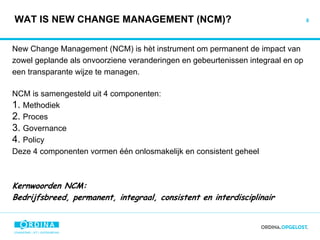 New Change Management (NCM) | PDF | Business Administration | Business