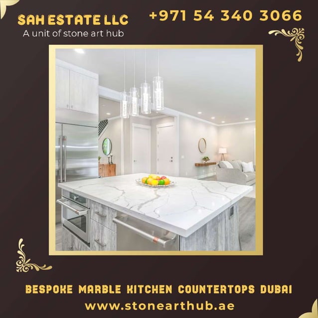Bespoke Marble Kitchen Countertops Dubai | PDF