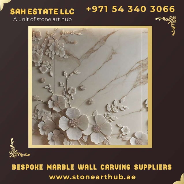 Bespoke Marble Wall Carving Suppliers - ☎ +971 54 340 3066 | PDF