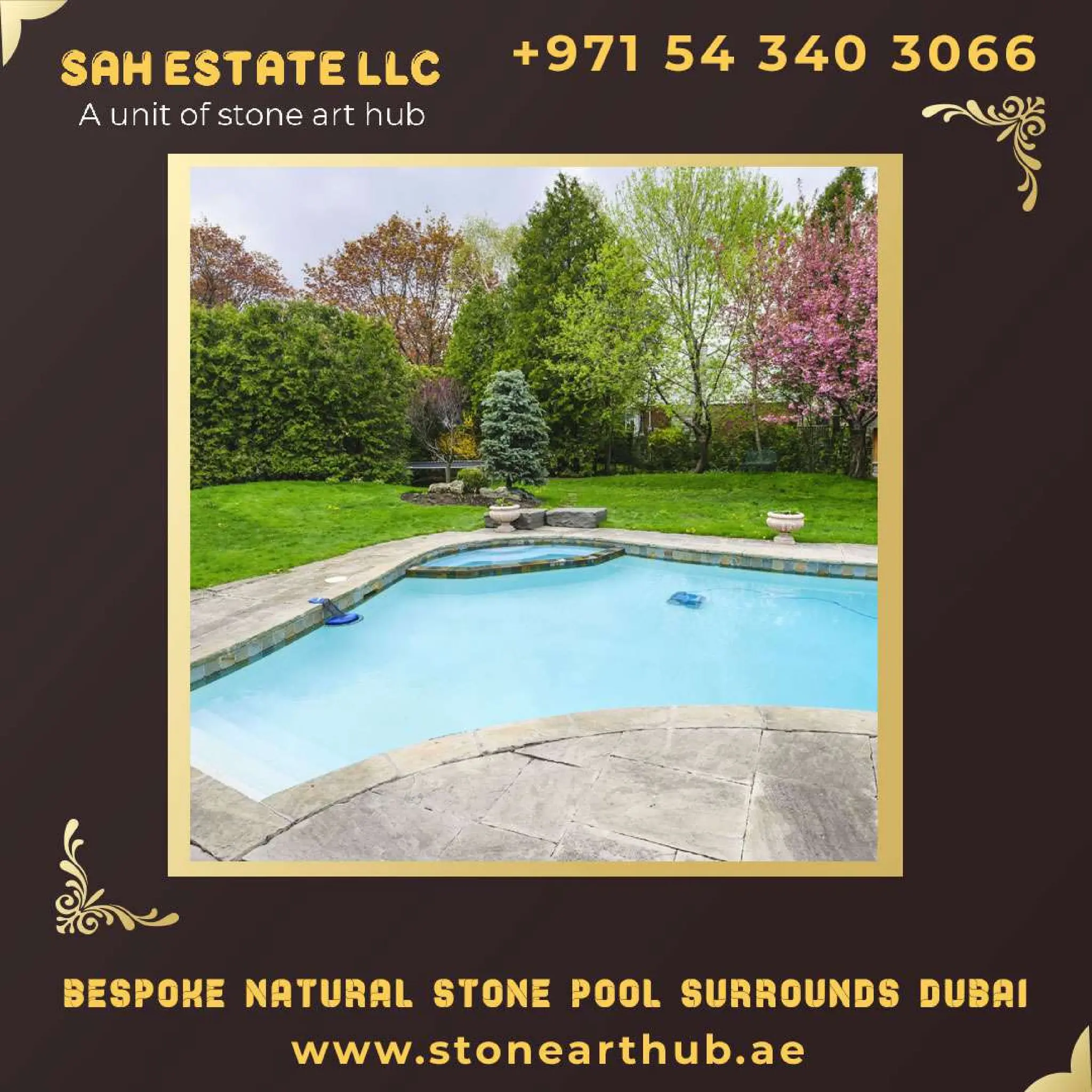 Bespoke Natural Stone Pool Surrounds Dubai Luxury | PDF