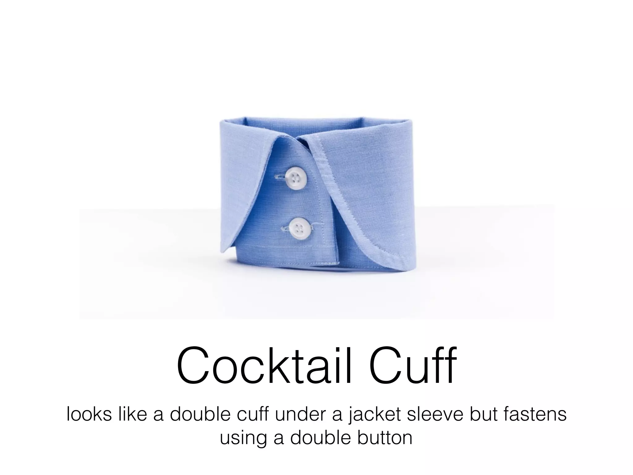 Bespoke cuff guide | PPT