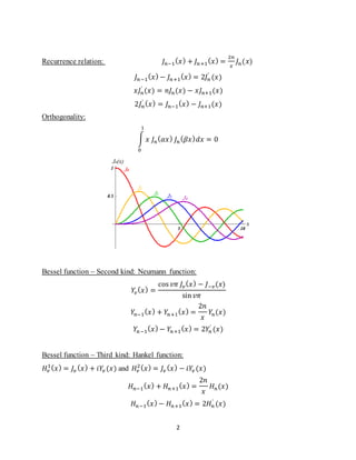 Bessel function | PDF