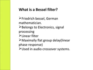Practical Applications of Bessel's function | PPT