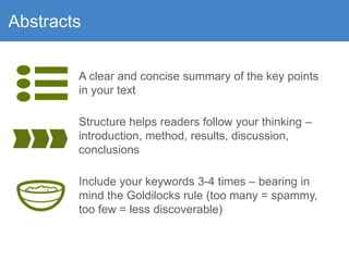 Maximizing the Exposure of your Research | PPTX