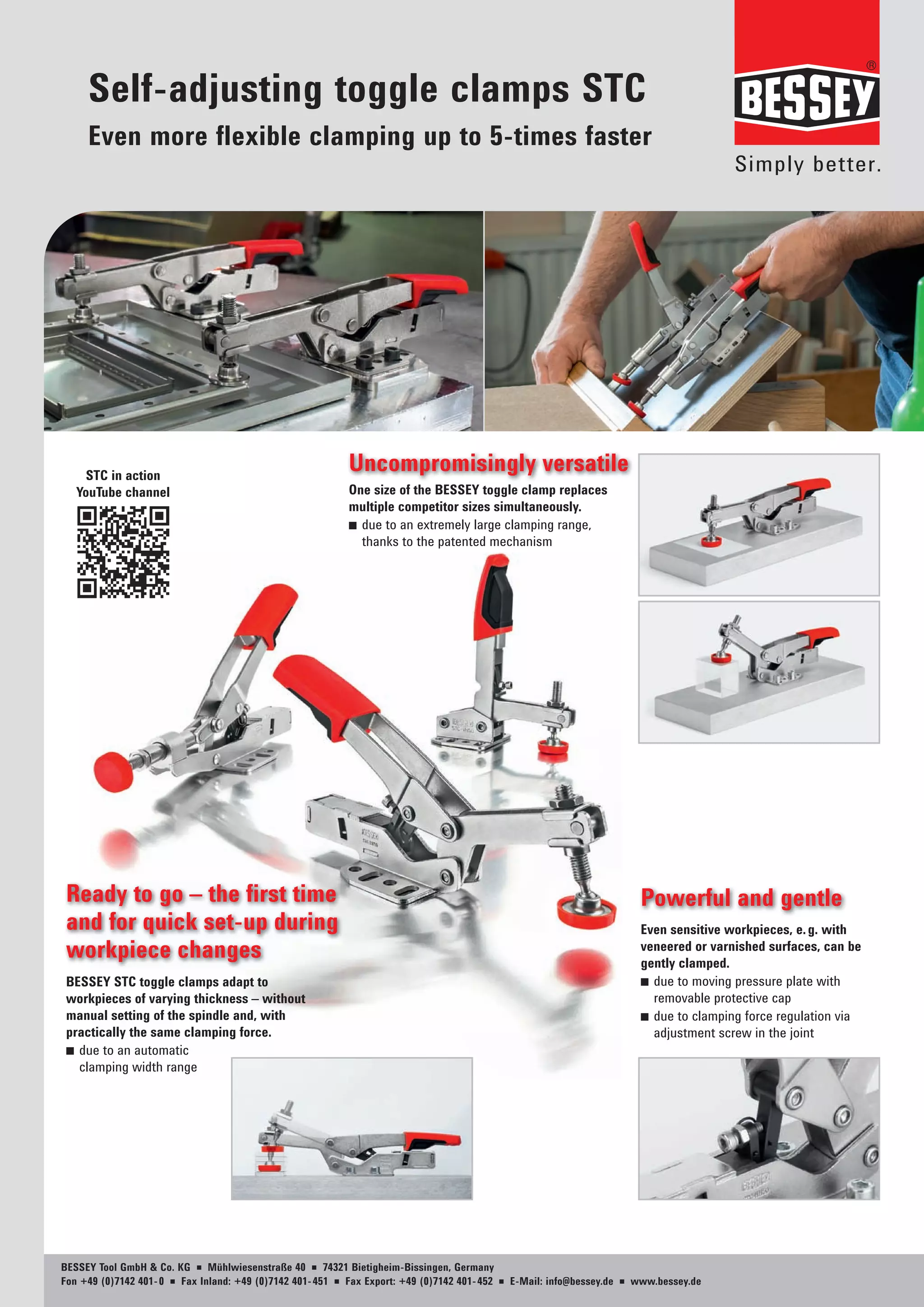 BESSEY Toggle Clamps STC | PDF