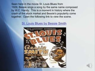 Bessie Smth Presentation | PPTX