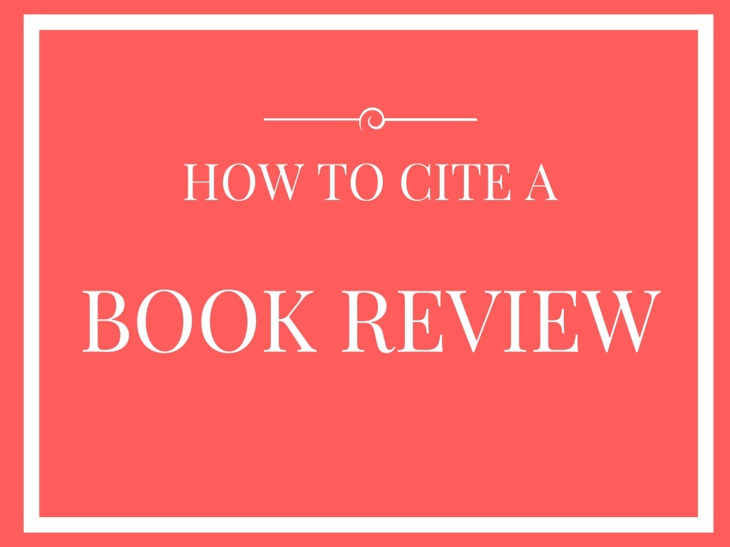 How To Cite A Book Review how-to-cite-a-book-review