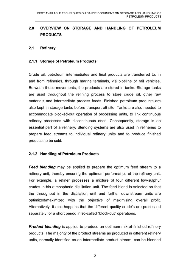 storage and handling of petroleum products | PDF | Indoor Environmental ...