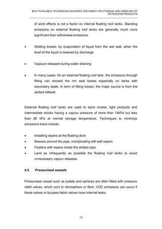 storage and handling of petroleum products | PDF
