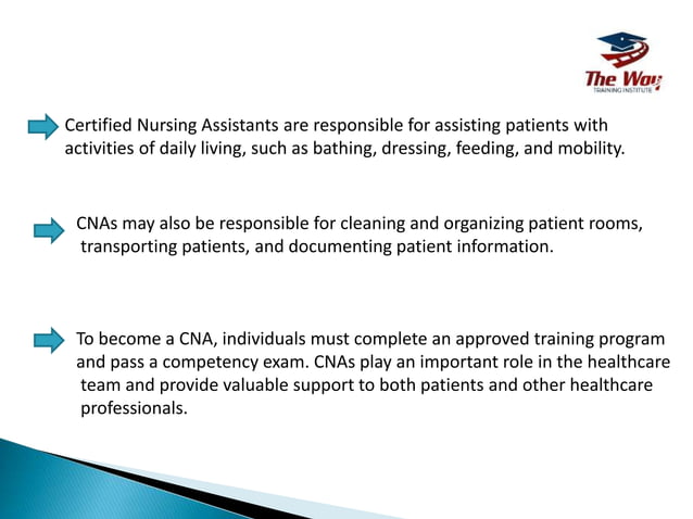 Best Certified Nursing Assistant Course in Al Ain and Sharjah | PPT