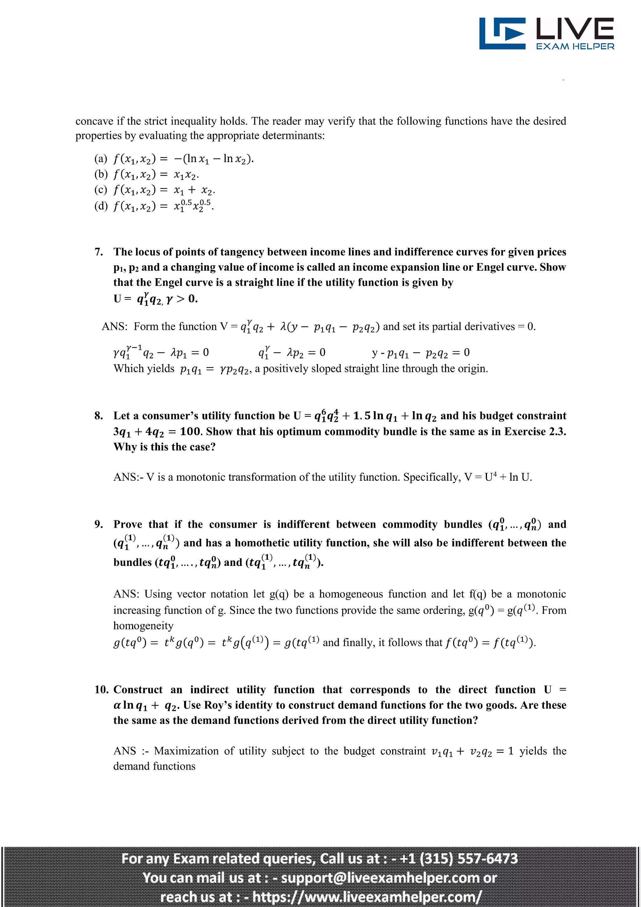 Best Economics Exam Help | PDF