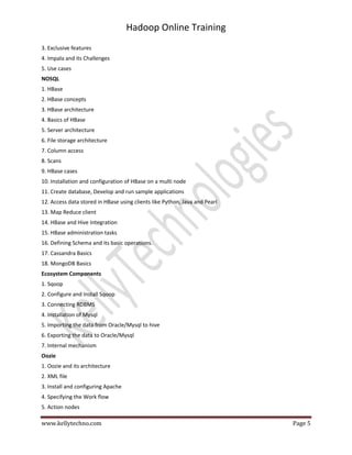 Best hadoop-online-training | PDF