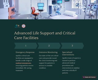 Best ICU in Lucknow | Apollo 24/7 Adult and Paediatric Emergency ...