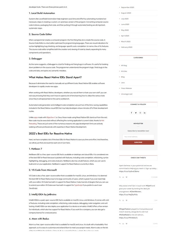 The Best Ides For Reactive Native Apps: 5 Popular Examples | PDF
