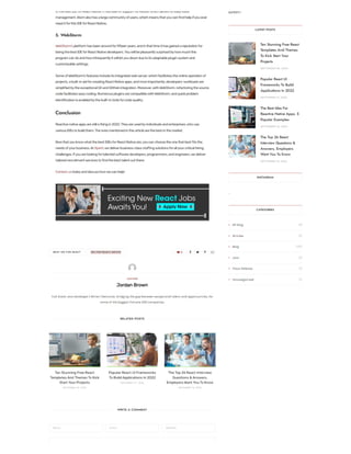 The Best Ides For Reactive Native Apps: 5 Popular Examples | PDF