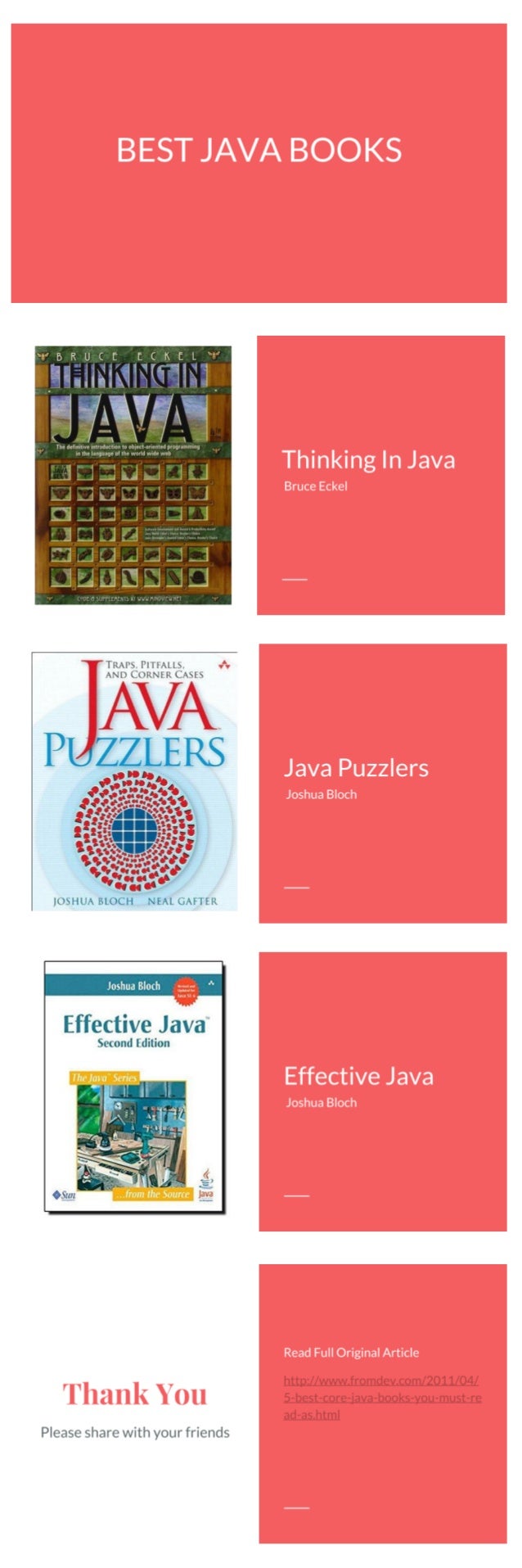 Best Java Books