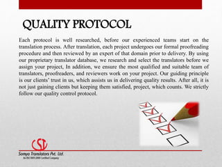 Best language translation services- Our linguistic services (STPL) | PPTX