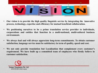 Best language translation services- Our linguistic services (STPL) | PPTX