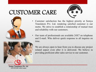 Best language translation services- Our linguistic services (STPL) | PPTX