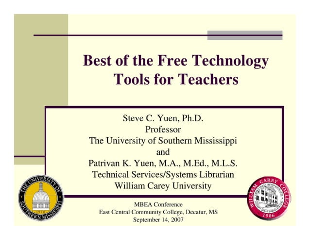 Best of The Free Technology Tools For Teachers | PPT Best of The Free Technology Tools For Teachers | PPT