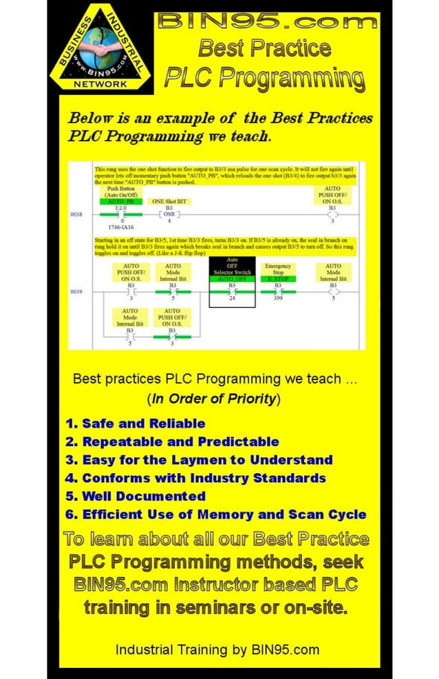 Best Practices in PLC Programming | PDF