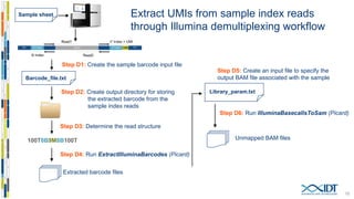 Best practices for data analysis when using UMI adapters to improve ...