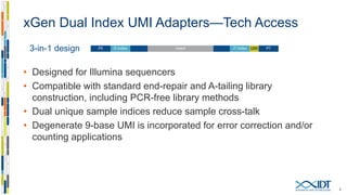 Best practices for data analysis when using UMI adapters to improve ...