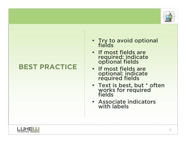Best Practices for Form Design | PDF