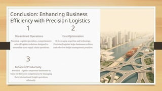 Best Practices for Managing International Freight | PPTX