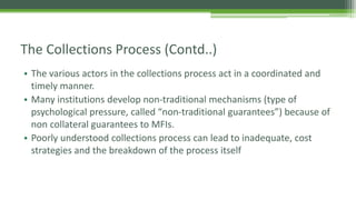 Best Practices for Loan Collections for Microfinance Institution | PPTX