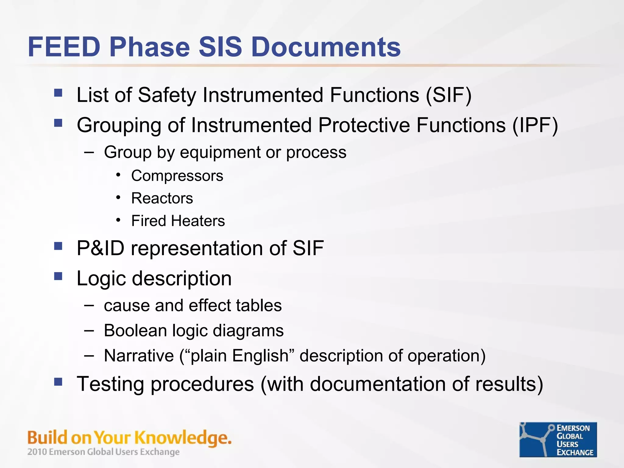 Best Practices in SIS Documentation | PPT