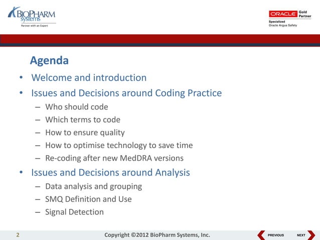 Best Practices on Medical Coding in MedDRA | PPT