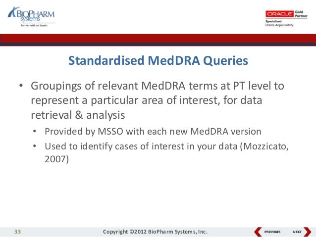 Best Practices on Medical Coding in MedDRA