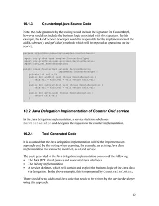 Best Practises: Java OGSI Hosting Environment Design | PDF